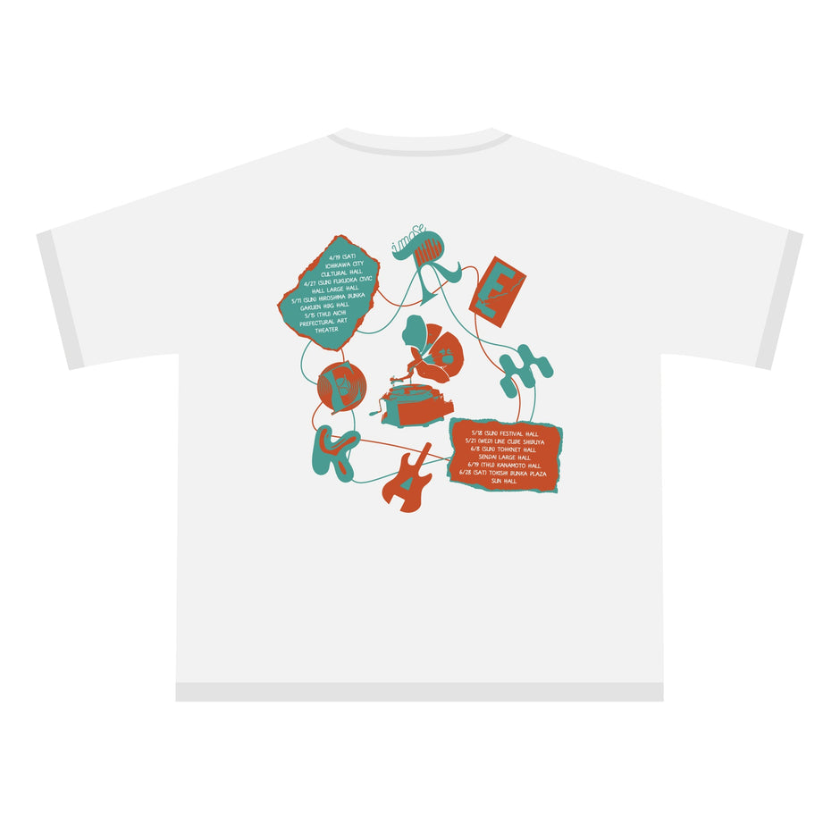 Remake T-SHIRTS / WHITE – imase Official Store by UNIVERSAL MUSIC STORE