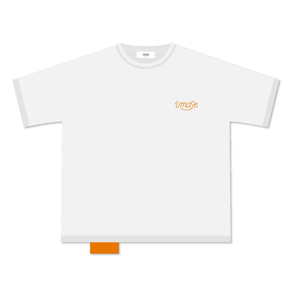 imase LOGO T-SHIRTS WHITE – imase Official Store by UNIVERSAL MUSIC STORE